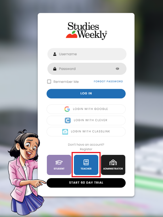 How To Create a Teacher Account – Studies Weekly