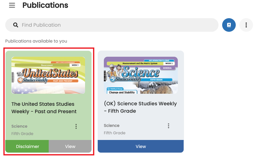 How to Add Publications to a Classroom – Studies Weekly