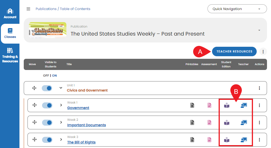 How to Access and Navigate Teacher Resources – Studies Weekly