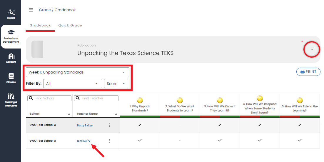 Professional Development Classroom – Studies Weekly