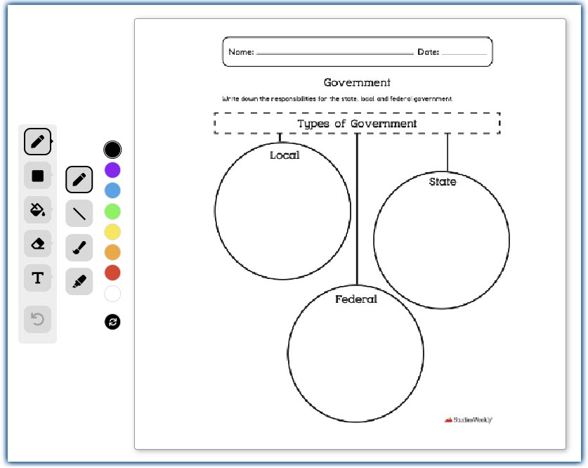 How to Use the Drawing Tool – Studies Weekly