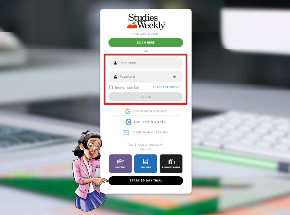 How to Log In to Your Online Account – Studies Weekly