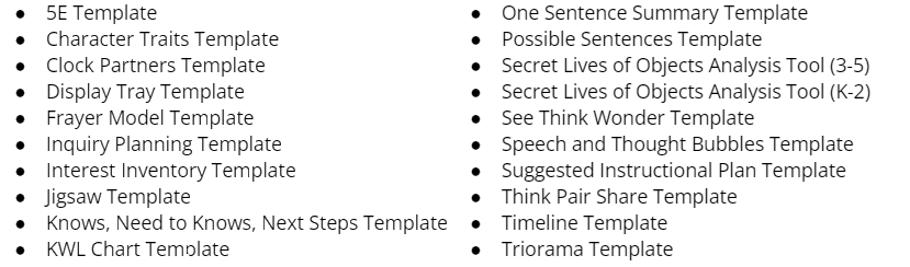 Studies Weekly Online Instructional Strategy Templates – Studies Weekly