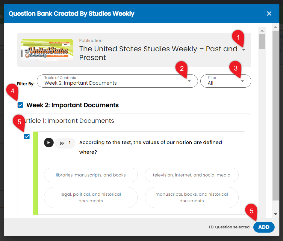Understanding Question Types – Studies Weekly