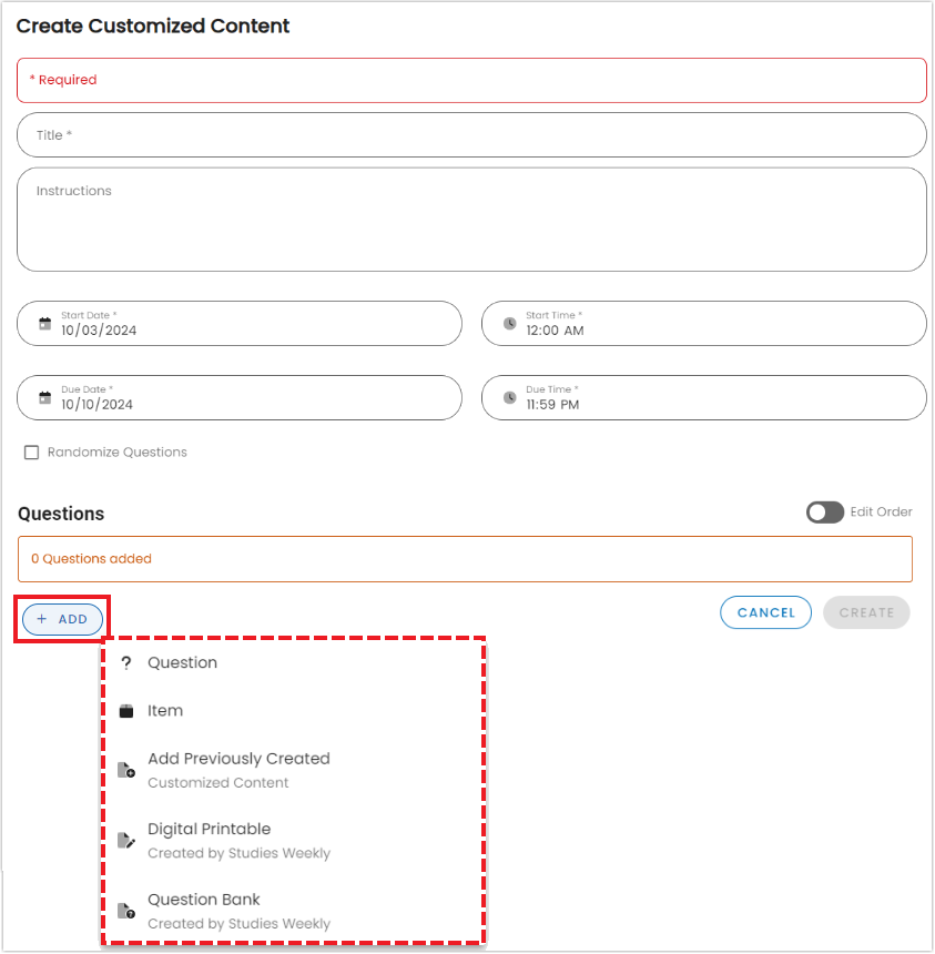 Understanding Question Types – Studies Weekly