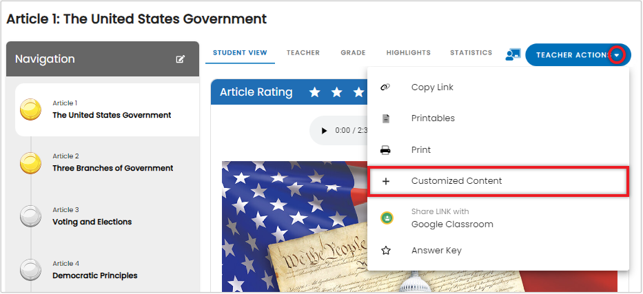 How to Create Customized Content – Studies Weekly