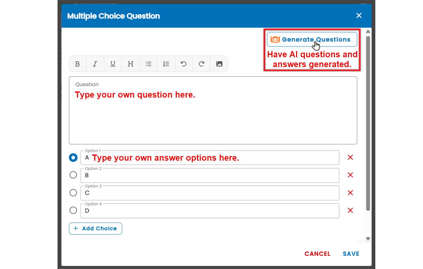 AI Question Generator and Text Leveler – Studies Weekly